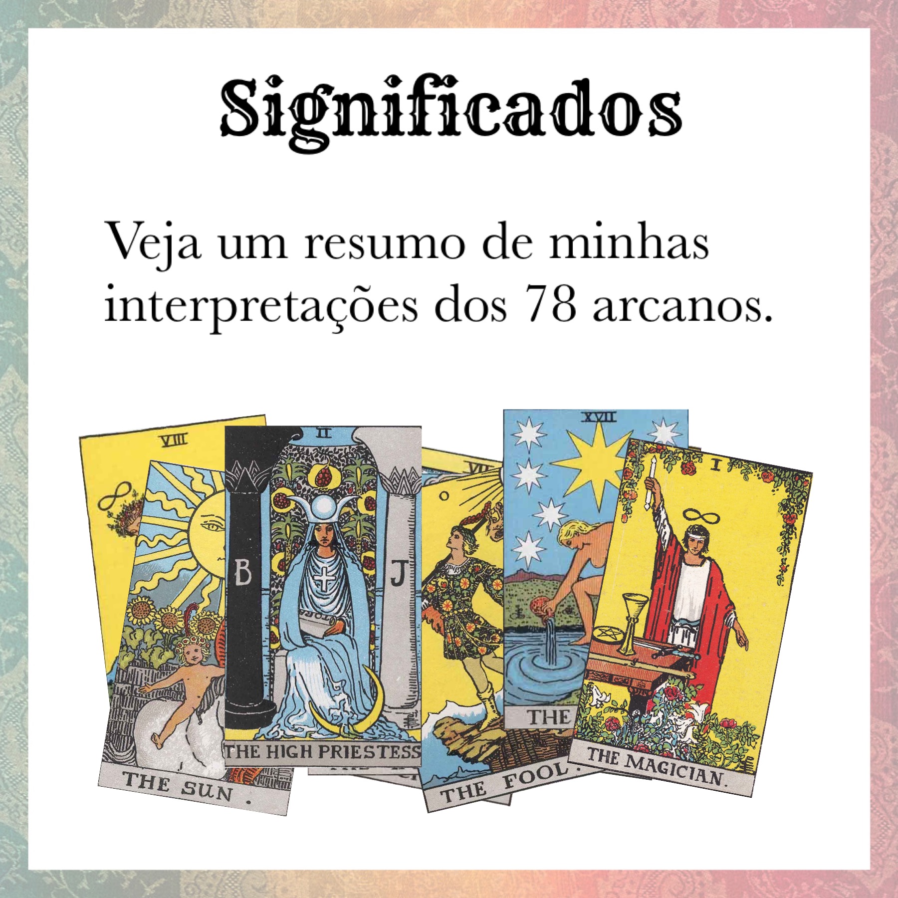 O Louco E As Cartas De Copas No Tarot Significados E Interpretações